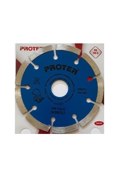 Proter Pr 115 S Soketli Elmas Testere Proter Proter Pr 115 S Soketli Elmas Testere Proter