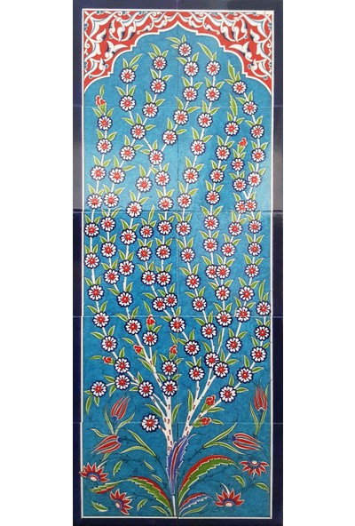 Can Seramik - 40*100 Cm. El Dekoru Kütahya Çinisi Can Seramik - 40*100 Cm. El Dekoru Kütahya Çinisi