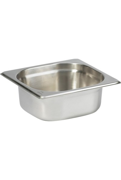 Natsan-Paslanmaz Çelik Gastronom Küvet Gn 1/6-65 (17,6 x 16,2 x 6,5 Cm) Natsan-Paslanmaz Çelik Gastronom Küvet Gn 1/6-65 (17,6 x 16,2 x 6,5 Cm)