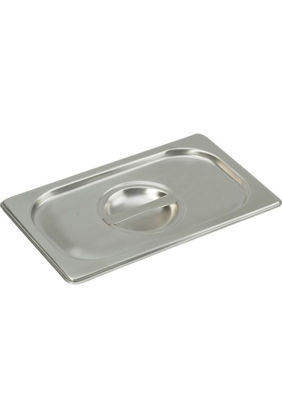 Natsan-Paslanmaz Çelik Gastronom Küvet Kapak 1/4 Natsan-Paslanmaz Çelik Gastronom Küvet Kapak 1/4