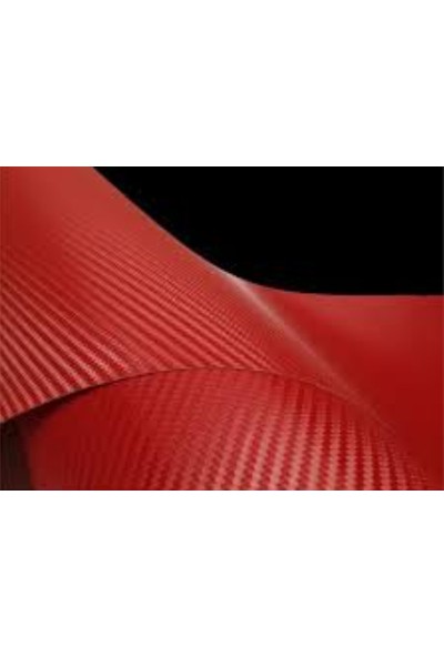 Carspeed Karbon Kaplama Hava Kanalli 152 cm x 10 M Rulo Kırmızı Kod: ORE8001K