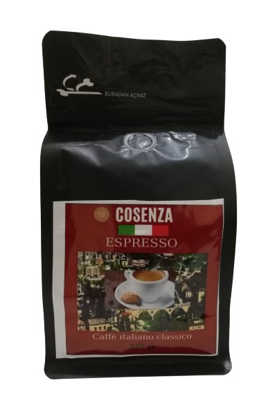 Cosenza Espresso Çekirdek Kahve 250 gr Cosenza Espresso Çekirdek Kahve 250 gr