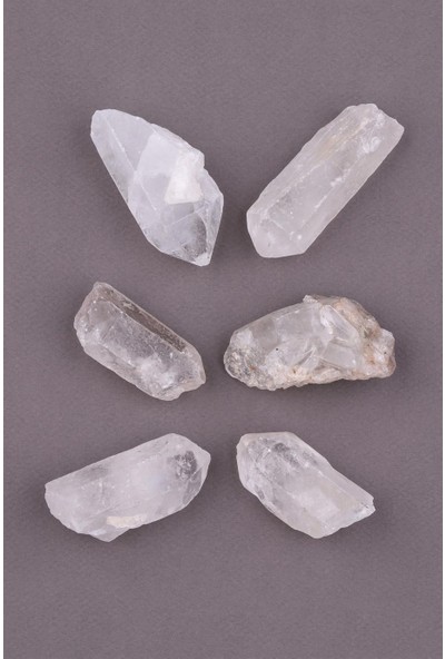 Asya Gems Kristal Kuvars Doğal Taş Ham Uç
