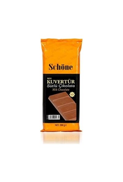Schöne Mini Sütlü Kuvertür Çikolata 200 gr