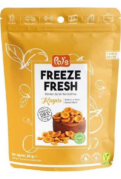 Pol's Freeze Fresh Kayısı Pol's Freeze Fresh Kayısı