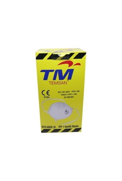Tm Temsan Ffp1 Ventilli Maske Tm Temsan Ffp1 Ventilli Maske