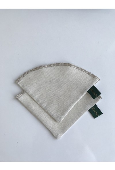 Kontito Design V60 Dripper 02 Kumaş Filtre 2'li Paket Kontito Design V60 Dripper 02 Kumaş Filtre 2'li Paket