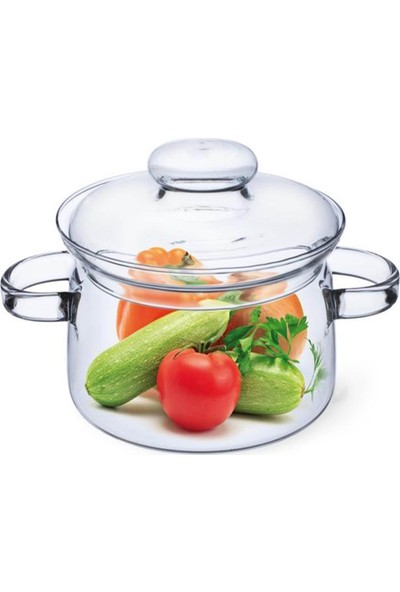 Simax Borosilikat Cam 2 Lt Tencere