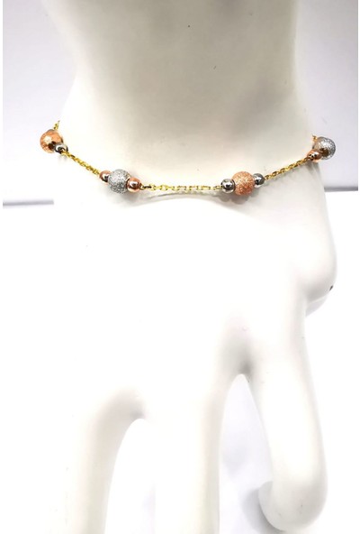 Omar Silver Kadın Gümüş Dorika Toplu Bileklik Gümüş Dorica OMR8242