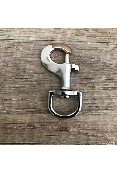 Lidersan Çelik Kilitli Dönerli Tasma Kancası 21 mm