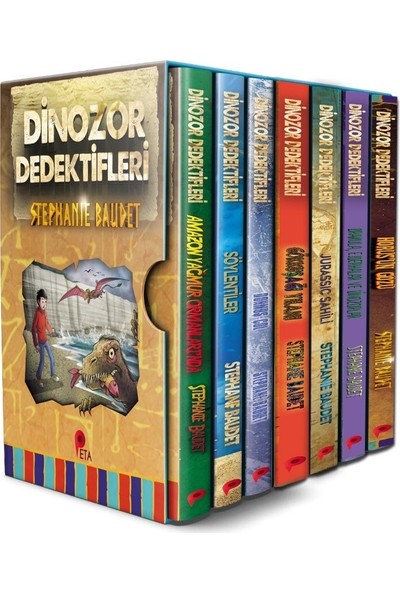 Dinozor Dedektifleri Seti 7 Kitap - Stephaie Baudet