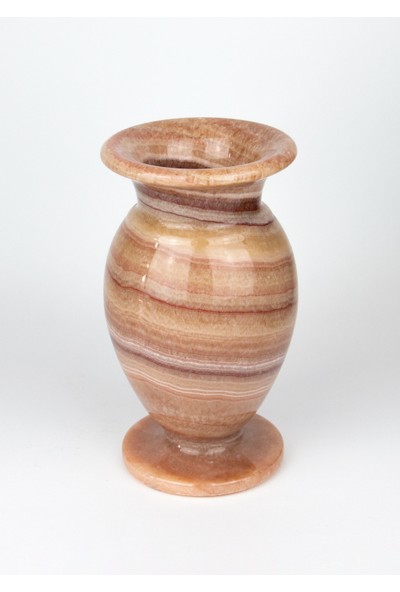 Nmsg Doğal Mermer Dekoratif Vazo