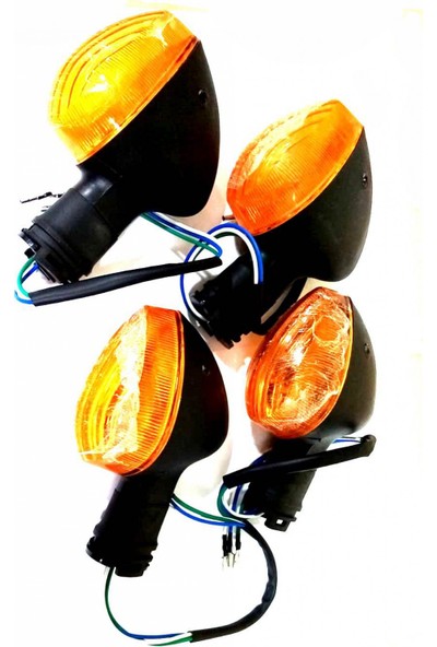 Mondial Sinyal Takım 4 Lü Yamaha Yzf R1 R6 2006-2013 Sarı Camlı Mondial Sinyal Takım 4 Lü Yamaha Yzf R1 R6 2006-2013 Sarı Camlı