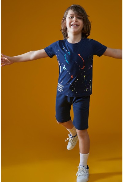 DeFacto Erkek Çocuk Basic Bermuda Şort T7600A621SP