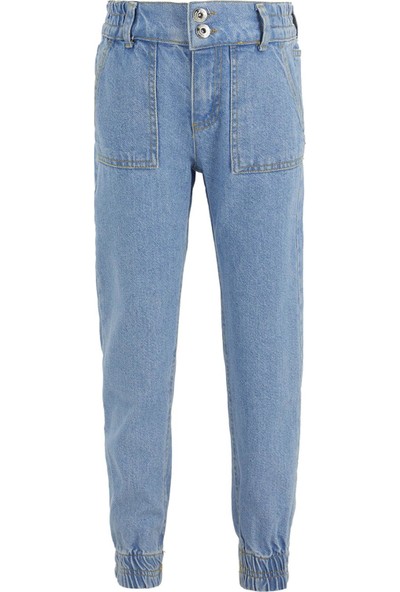 Defacto Kız Çocuk Jogger Jean Pantolon T5495A621SP