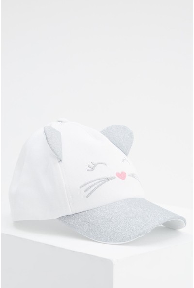 DeFacto Kız Çocuk Baseball Cırt cırtlı Şapka N6114A621SM DeFacto Kız Çocuk Baseball Cırt cırtlı Şapka N6114A621SM
