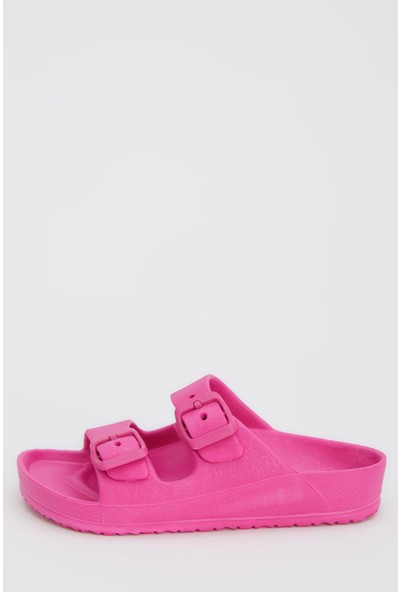 DeFacto Kız Çocuk Eva Çift Bantlı Tokalı Terlik T4067A6NS