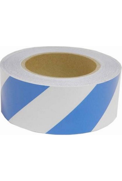 Carub 5 cm x 25 mt Fosfor Çapraz Beyaz Mavi Kod: 2406002 Carub 5 cm x 25 mt Fosfor Çapraz Beyaz Mavi Kod: 2406002