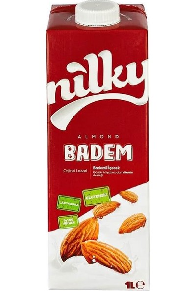 Nilky Glutensiz Almond Bademli Içecek 1 Lt