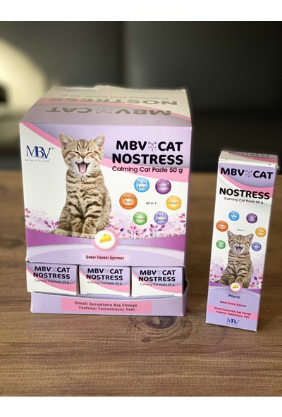 Mbv Cat Nostress Calming Cat Paste 50 gr