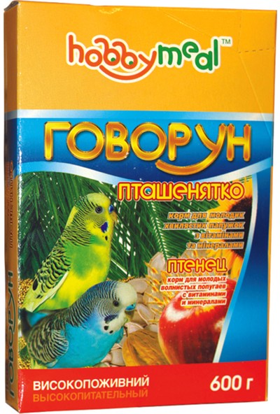 Hobby Meal Muhabet Kuşları İçin Yem, 600 gr