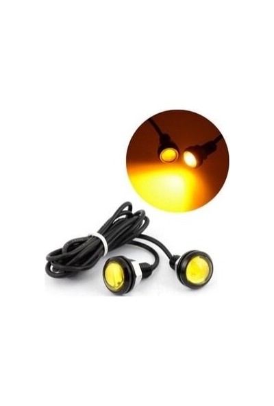 Carub Kartal Gözü Takım Gündüz Farı Turuncu KOD:4621023