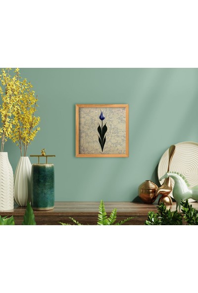Bk Home Ebru Sanatı El Yapımı Ahşap Çerçeveli Tablo-2 Bk Home Ebru Sanatı El Yapımı Ahşap Çerçeveli Tablo-2
