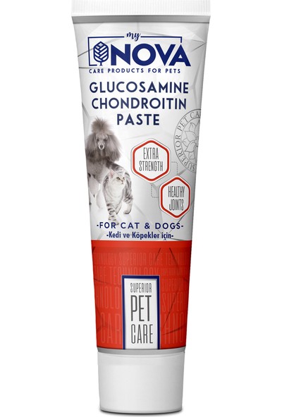 Nova Glucosemine Kedi ve Köpekler Için Eklem Güçlendirici Paste 100 gr