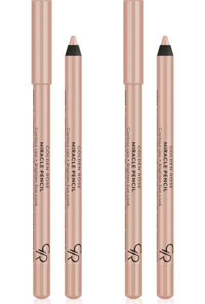 Golden Rose 2'li Aydınlatıcı Göz & Dudak Kalemi