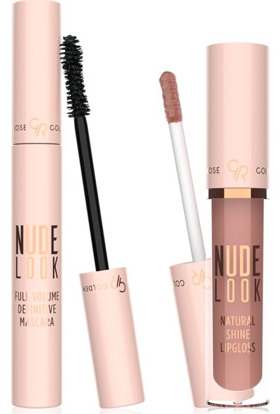 Golden Rose Siyah Maskara ve Doğal Işıltılı Dudak Parlatıcısı Golden Rose Siyah Maskara ve Doğal Işıltılı Dudak Parlatıcısı