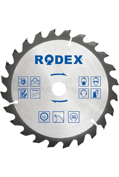 Rodex 250 x 30 x 2,8 mm 60 Diş Daire Testere Bıçağı Rodex 250 x 30 x 2,8 mm 60 Diş Daire Testere Bıçağı