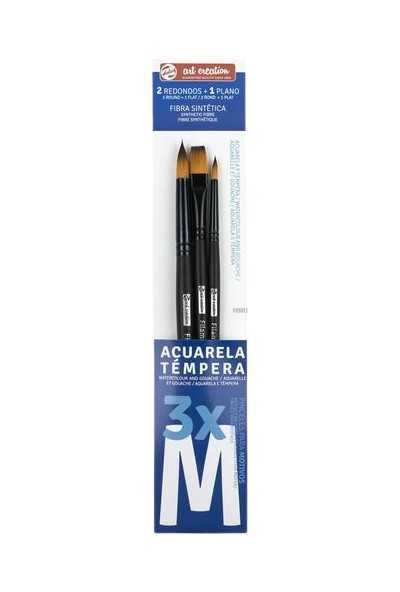 Talens Art Creatıon Suluboya Fırça Seti 3'lü Medium Talens Art Creatıon Suluboya Fırça Seti 3'lü Medium