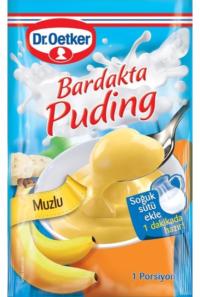 Dr. Oetker Bardakta Puding Muzlu Dr. Oetker Bardakta Puding Muzlu