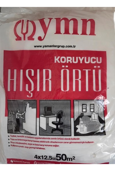Ymn Koruyucu Hışır Örtü 4 x 12.5 50 M²