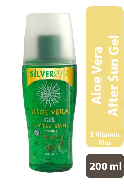 Silversun Aloe Vera After Sun Gel Vitamin E 200 ml