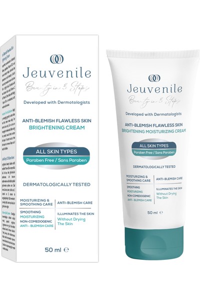 Jeuvenile Leke Karşıtı ve Leke Giderici Cilt Bakım Kremi 50ML Jeuvenile Leke Karşıtı ve Leke Giderici Cilt Bakım Kremi 50ML