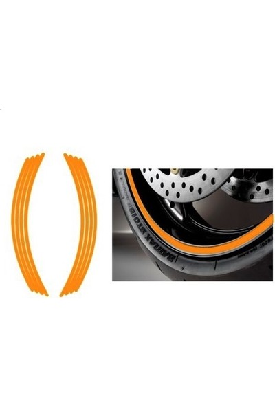 SüslenOto Turuncu Jant Şeridi Gündüz Fosforu 0.7 cm x 7 M Kod: FS-07A SüslenOto Turuncu Jant Şeridi Gündüz Fosforu 0.7 cm x 7 M Kod: FS-07A