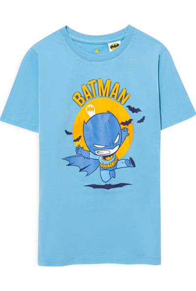 Mavi Çocuk Batman Baskılı Mavi Tişört 6631033949 Mavi Çocuk Batman Baskılı Mavi Tişört 6631033949