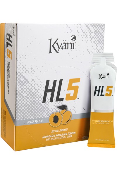 Kyani Hl5 / Sıvı Kolajen Dolu Dolu Kolajen Protein Takviyesi 30 Adet