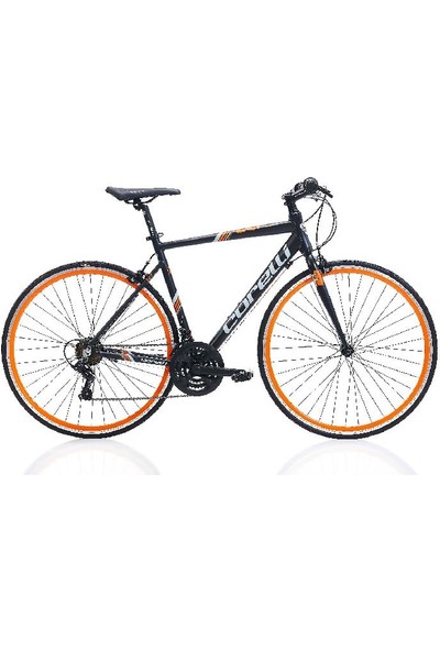 Corelli Fıtbıke Zero 28 Jant 700C K:54 R: K. Gri Yazı R.:a. Gri-Turuncu