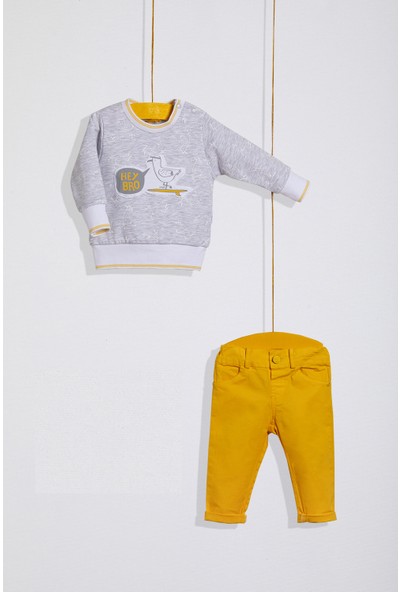 Wogi 2'li Sweat Takım WG-5723Y Wogi 2'li Sweat Takım WG-5723Y