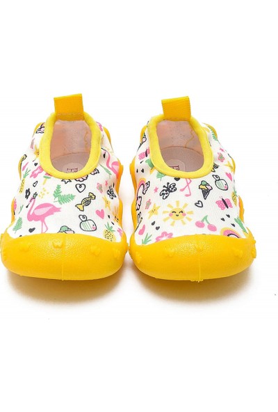 First Step Summer Kaydırmaz Havuz ve Deniz Ayakkabısı SARI-F-479 First Step Summer Kaydırmaz Havuz ve Deniz Ayakkabısı SARI-F-479