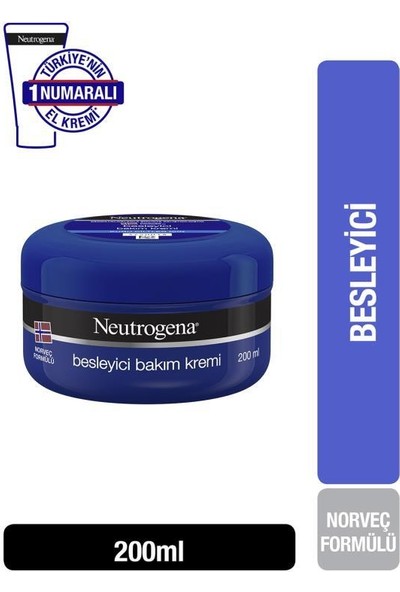 Neutrogena Norveç Formülü Besleyici Bakım Kremi 200 ml