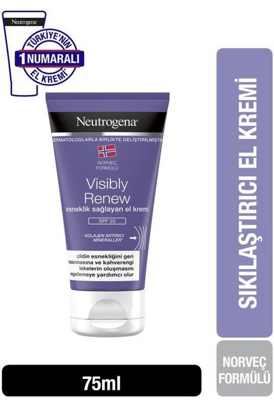 Neutrogena Visibly Renew El Bakım Kremi 75 Ml