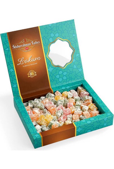 Abdurrahman Tatlıcı Meyveli Çifte Kavrulmuş Lokum 550 gr Abdurrahman Tatlıcı Meyveli Çifte Kavrulmuş Lokum 550 gr
