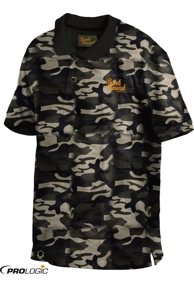 Prologıc Bank Bound Camo Polo Prologıc Bank Bound Camo Polo