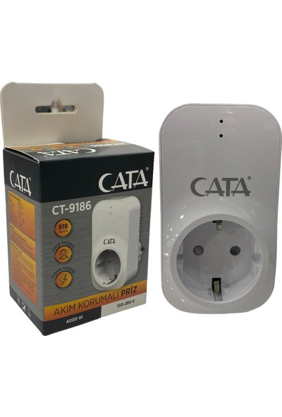 Cata Ct 9186 Akım Korumalı Priz