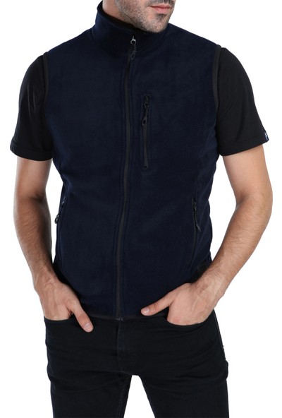 Ghassy Co. Erkek Çok Cepli Outdoor Polar Yelek