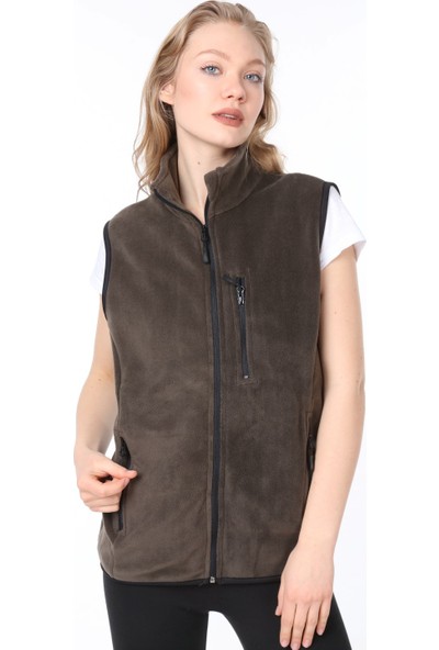 Ghassy Co. Kadın Polar Çok Cepli Trekking Spor Yelek