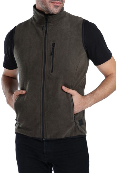 Ghassy Co. Erkek Çok Cepli Outdoor Polar Yelek
